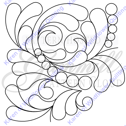 Feathered Pearls e2e Corner